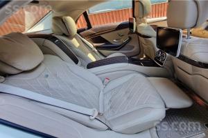 Balts Mercedes-Benz S 500 2015 Rīga, ar dzinēja tilpumu 4.70 L un nobraukumu 136 tūkst. km par 34995 €, foto 3 vietnē AUTOMOTO.COM.LV