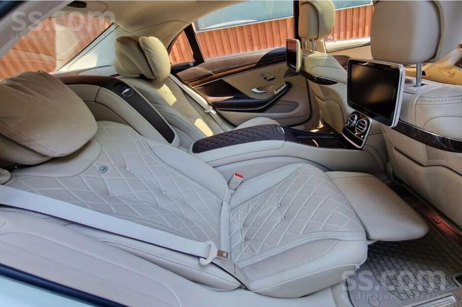 Balts Mercedes-Benz S 500 2015 Rīga, ar dzinēja tilpumu 4.70 L un nobraukumu 136 tūkst. km par 34995 €, foto 3 vietnē AUTOMOTO.COM.LV