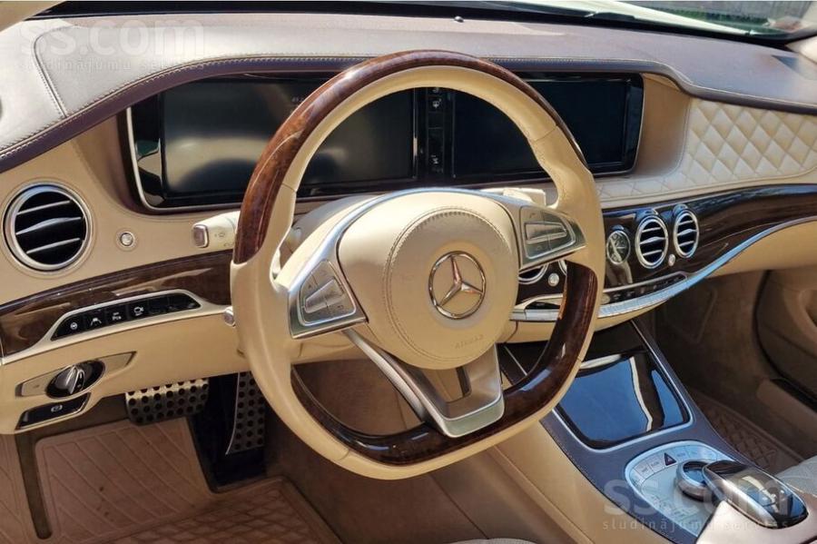 Balts Mercedes-Benz S 500 2015 Rīga, ar dzinēja tilpumu 4.70 L un nobraukumu 136 tūkst. km par 34995 €, foto 5 vietnē AUTOMOTO.COM.LV