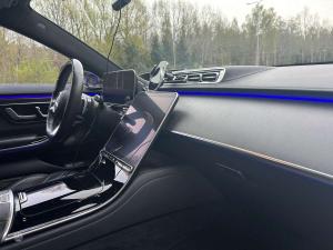 White Mercedes-Benz S 500 2021 in Klaipeda, with an engine capacity of 3.00 L and mileage of 70 thousand km for 72900 €, photo 14 on AUTOMOTO.COM.LV