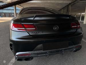 Black Mercedes-Benz s-550 2016 in Kaunas, with an engine capacity of 0.00 L and mileage of 139 thousand km for 37500 €, photo 6 on AUTOMOTO.COM.LV