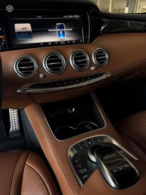 Black Mercedes-Benz s-550 2016 in Kaunas, with an engine capacity of 0.00 L and mileage of 139 thousand km for 37500 €, photo 9 on AUTOMOTO.COM.LV