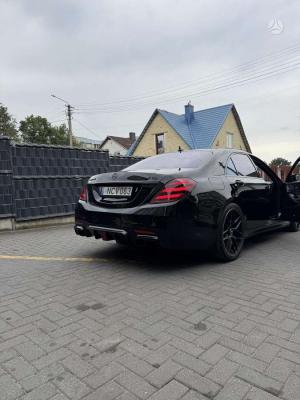 Black Mercedes-Benz s-550 2015 in Panevezys, with an engine capacity of 4.70 L and mileage of 179 thousand km for 29300 €, photo 2 on AUTOMOTO.COM.LV