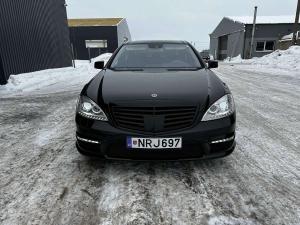 Black Mercedes-Benz s-550 2010 in Rietavas, with an engine capacity of 5.46 L and mileage of 227 thousand km for 14500 €, photo  on AUTOMOTO.COM.LV
