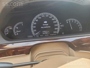 Melns Mercedes-Benz s-550 2010 Jelgava, ar dzinēja tilpumu 5.50 L un nobraukumu 349 tūkst. km par 11300 €, foto 9 vietnē AUTOMOTO.COM.LV