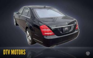 Black Mercedes-Benz s-550 2013 in Siauliai, with an engine capacity of 4.70 L and mileage of 303 thousand km for 7999 €, photo 5 on AUTOMOTO.COM.LV
