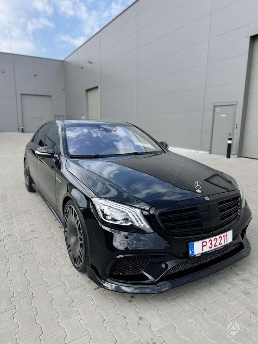 Melns Mercedes-Benz s-550 2014 Viļņa, ar dzinēja tilpumu 4.70 L un nobraukumu 210 tūkst. km par 28000 €, foto 4 vietnē AUTOMOTO.COM.LV