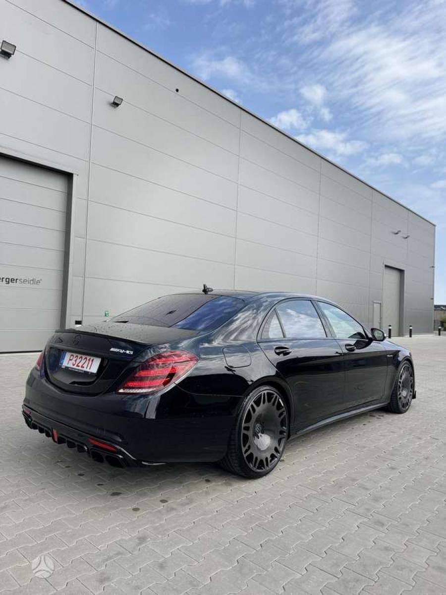 Melns Mercedes-Benz s-550 2014 Viļņa, ar dzinēja tilpumu 4.70 L un nobraukumu 210 tūkst. km par 28000 €, foto 5 vietnē AUTOMOTO.COM.LV