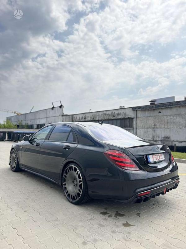 Melns Mercedes-Benz s-550 2014 Viļņa, ar dzinēja tilpumu 4.70 L un nobraukumu 210 tūkst. km par 28000 €, foto 5 vietnē AUTOMOTO.COM.LV