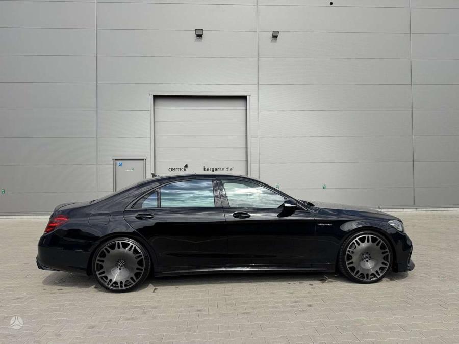 Melns Mercedes-Benz s-550 2014 Viļņa, ar dzinēja tilpumu 4.70 L un nobraukumu 210 tūkst. km par 28000 €, foto 7 vietnē AUTOMOTO.COM.LV