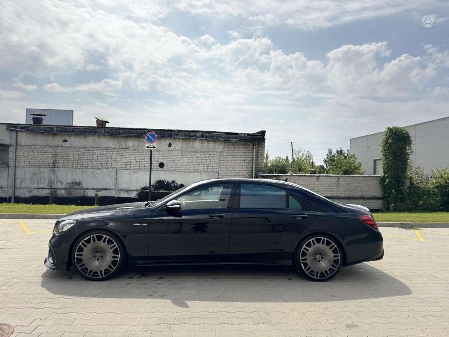Melns Mercedes-Benz s-550 2014 Viļņa, ar dzinēja tilpumu 4.70 L un nobraukumu 210 tūkst. km par 28000 €, foto 8 vietnē AUTOMOTO.COM.LV