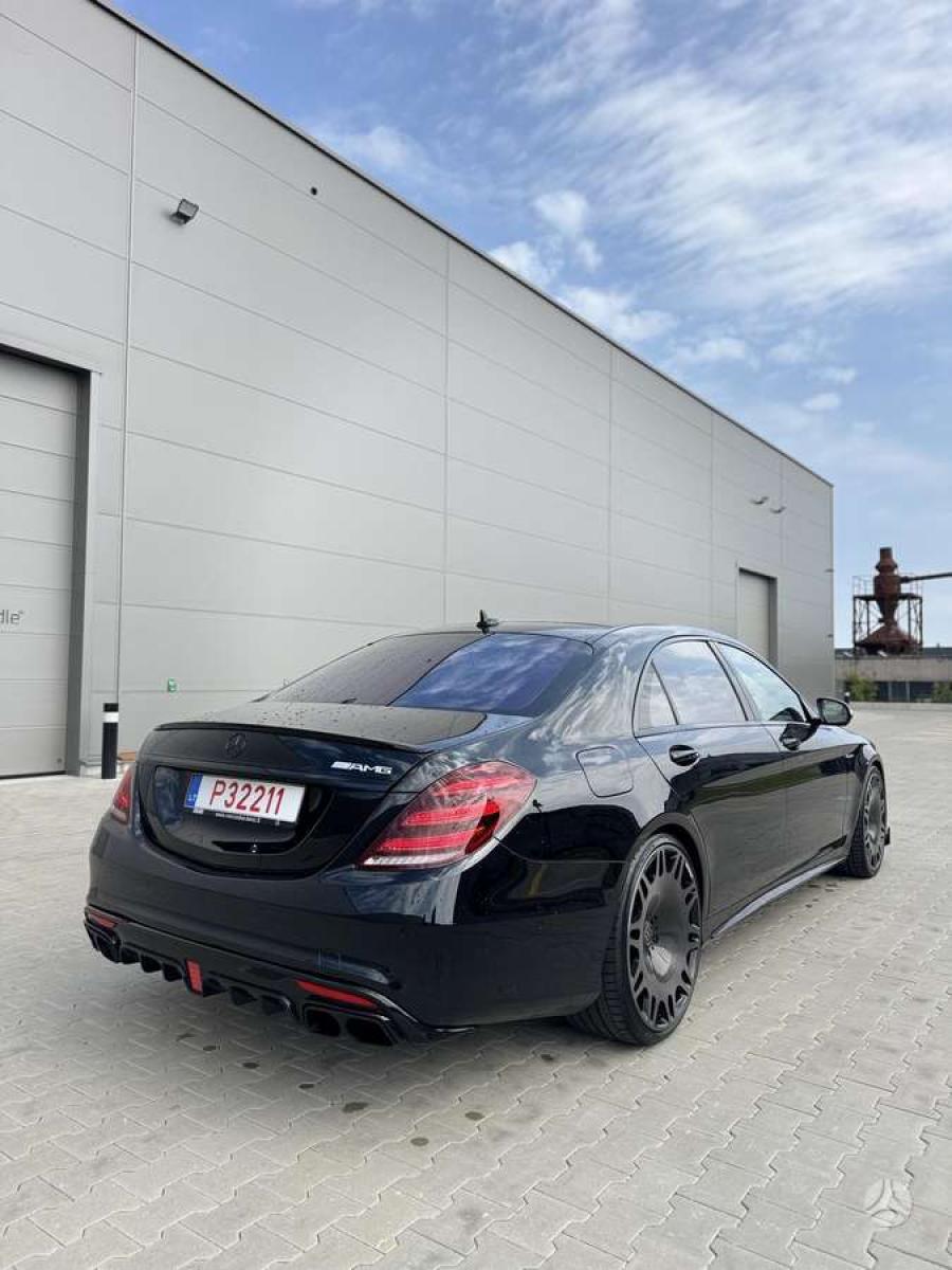 Melns Mercedes-Benz s-550 2014 Viļņa, ar dzinēja tilpumu 4.70 L un nobraukumu 210 tūkst. km par 28000 €, foto 12 vietnē AUTOMOTO.COM.LV