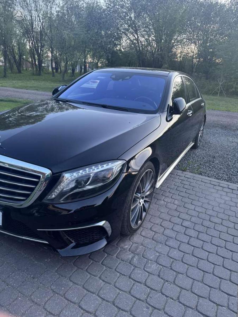 Melns Mercedes-Benz s-550 2015 Kauņa, ar dzinēja tilpumu 4.70 L un nobraukumu 222 tūkst. km par 24000 €, foto 2 vietnē AUTOMOTO.COM.LV