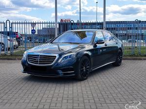 Melns Mercedes-Benz s-550 2015 Avižieniai, ar dzinēja tilpumu 4.70 L un nobraukumu 120 tūkst. km par 27900 €, foto  vietnē AUTOMOTO.COM.LV