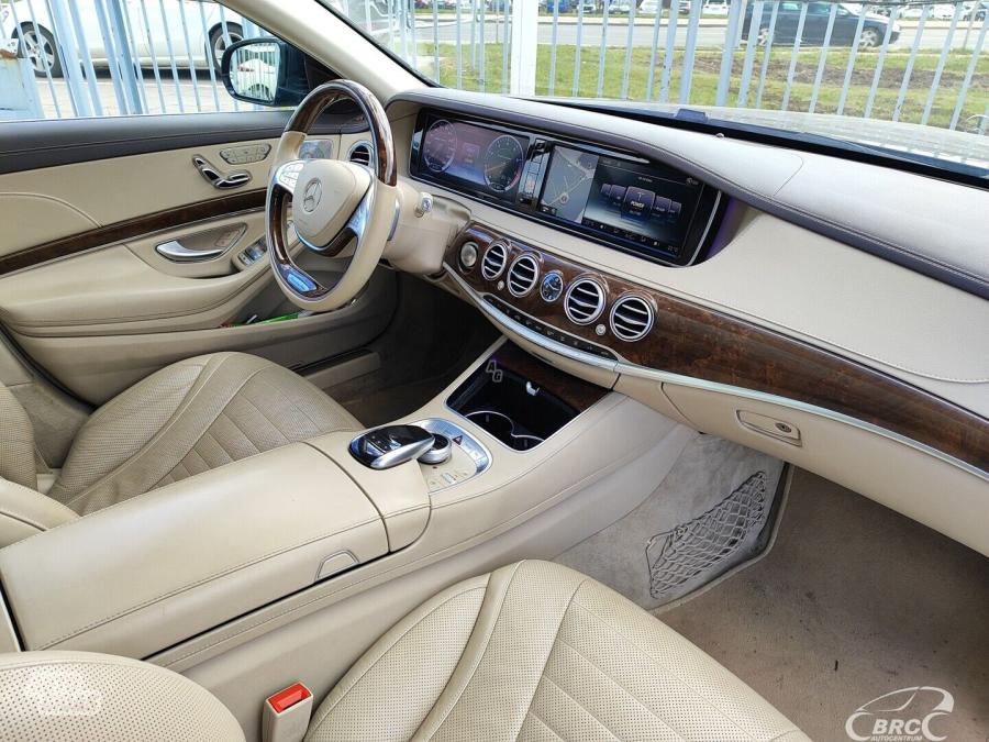 Melns Mercedes-Benz s-550 2015 Avižieniai, ar dzinēja tilpumu 4.70 L un nobraukumu 120 tūkst. km par 27900 €, foto 10 vietnē AUTOMOTO.COM.LV