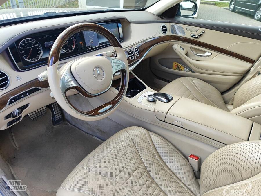 Melns Mercedes-Benz s-550 2015 Avižieniai, ar dzinēja tilpumu 4.70 L un nobraukumu 120 tūkst. km par 27900 €, foto 22 vietnē AUTOMOTO.COM.LV