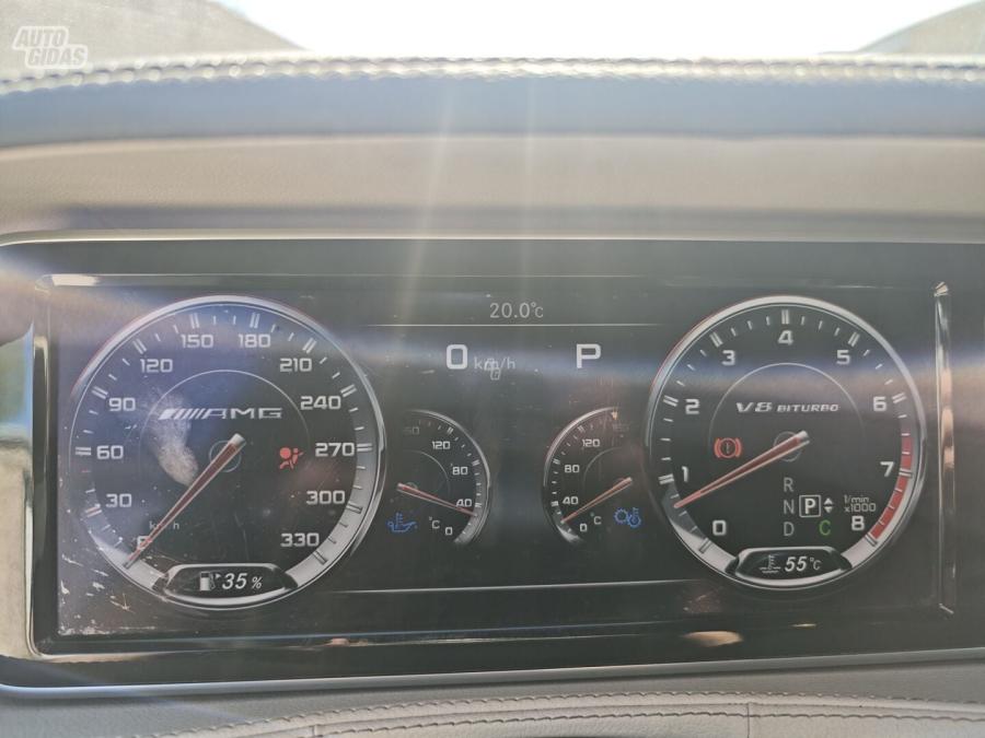 Black Mercedes-Benz s-550 2015 in Kaisiadorys, with an engine capacity of 4.70 L and mileage of 164 thousand km for 17000 €, photo 8 on AUTOMOTO.COM.LV