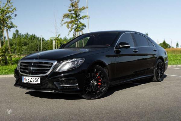 Melns Mercedes-Benz s-550 2015 Viļņa, ar dzinēja tilpumu 4.66 L un nobraukumu 160 tūkst. km par 24900 €, foto 2 vietnē AUTOMOTO.COM.LV