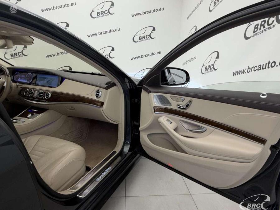 Melns Mercedes-Benz s-550 2015 Viļņa, ar dzinēja tilpumu 4.66 L un nobraukumu 120 tūkst. km par 24400 €, foto 10 vietnē AUTOMOTO.COM.LV