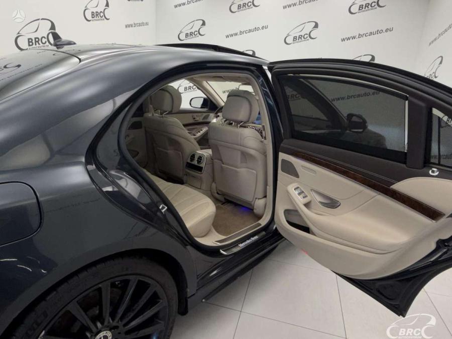 Melns Mercedes-Benz s-550 2015 Viļņa, ar dzinēja tilpumu 4.66 L un nobraukumu 120 tūkst. km par 24400 €, foto 16 vietnē AUTOMOTO.COM.LV