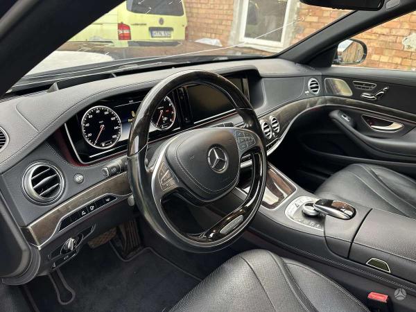 Melns Mercedes-Benz s-550 2015 Šauļi, ar dzinēja tilpumu 4.70 L un nobraukumu 167 tūkst. km par 14800 €, foto 11 vietnē AUTOMOTO.COM.LV