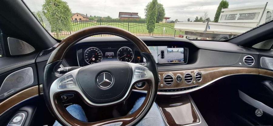 Melns Mercedes-Benz s-550 2016 Plungė, ar dzinēja tilpumu 4.70 L un nobraukumu 142 tūkst. km par 29800 €, foto 8 vietnē AUTOMOTO.COM.LV