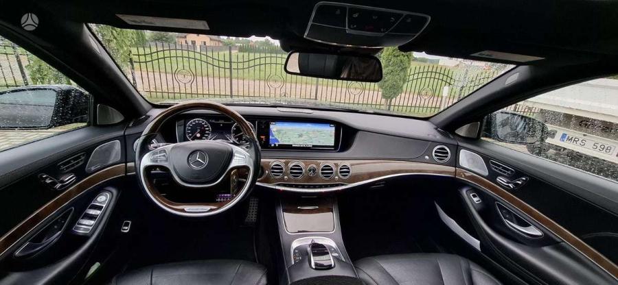 Melns Mercedes-Benz s-550 2016 Plungė, ar dzinēja tilpumu 4.70 L un nobraukumu 142 tūkst. km par 29800 €, foto 17 vietnē AUTOMOTO.COM.LV