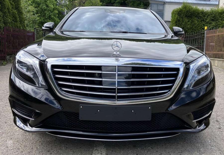 Melns Mercedes-Benz s-550 2017 Kauņa, ar dzinēja tilpumu 4.70 L un nobraukumu 154 tūkst. km par 35900 €, foto 1 vietnē AUTOMOTO.COM.LV