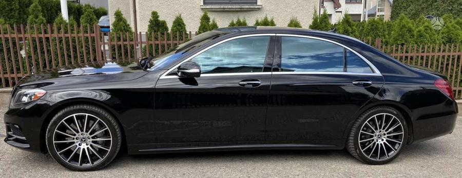 Melns Mercedes-Benz s-550 2017 Kauņa, ar dzinēja tilpumu 4.70 L un nobraukumu 154 tūkst. km par 35900 €, foto 9 vietnē AUTOMOTO.COM.LV
