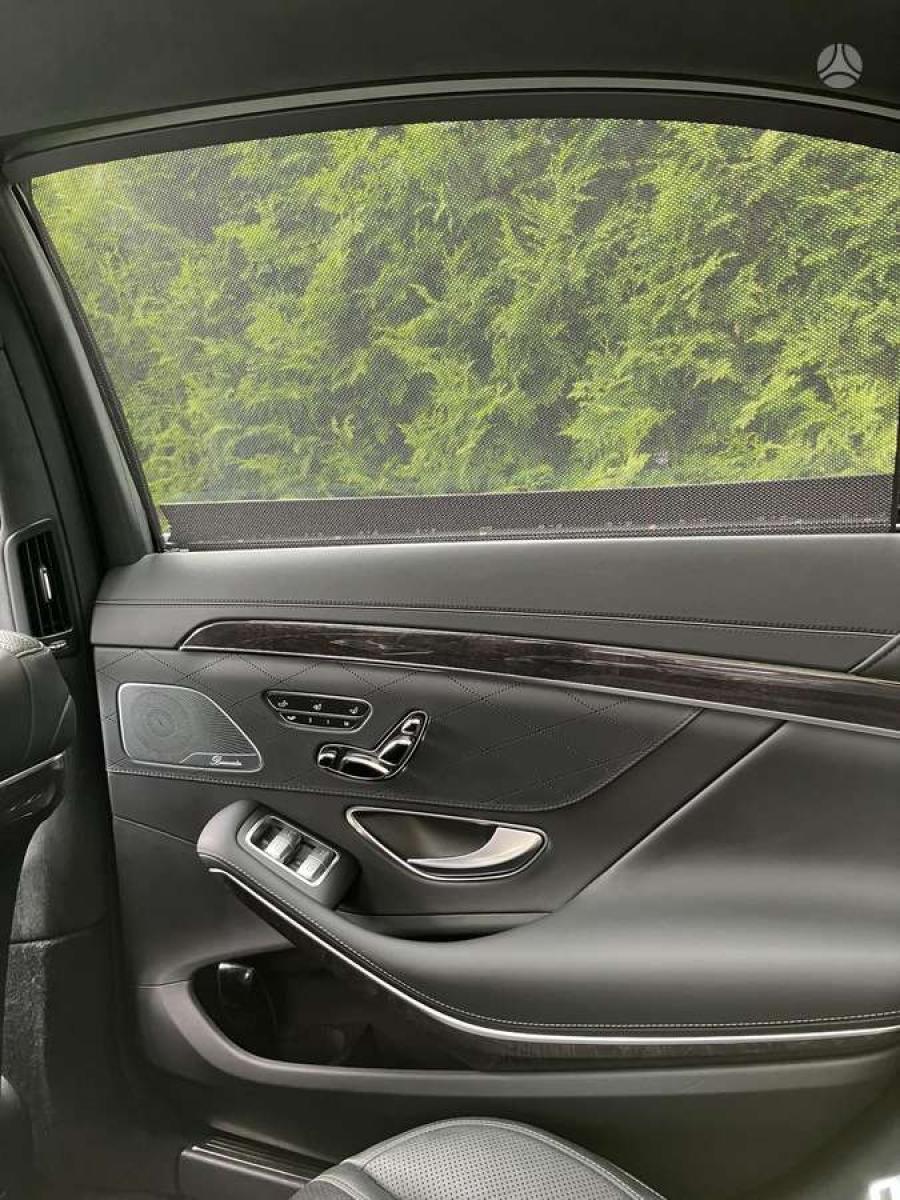 Melns Mercedes-Benz s-550 2017 Kauņa, ar dzinēja tilpumu 4.70 L un nobraukumu 154 tūkst. km par 35900 €, foto 24 vietnē AUTOMOTO.COM.LV