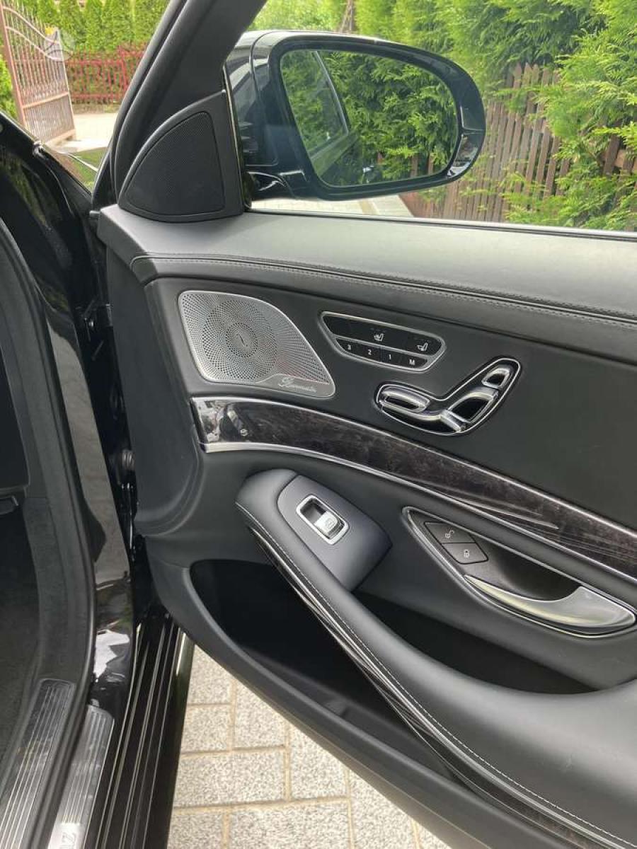 Melns Mercedes-Benz s-550 2017 Kauņa, ar dzinēja tilpumu 4.70 L un nobraukumu 154 tūkst. km par 35900 €, foto 28 vietnē AUTOMOTO.COM.LV