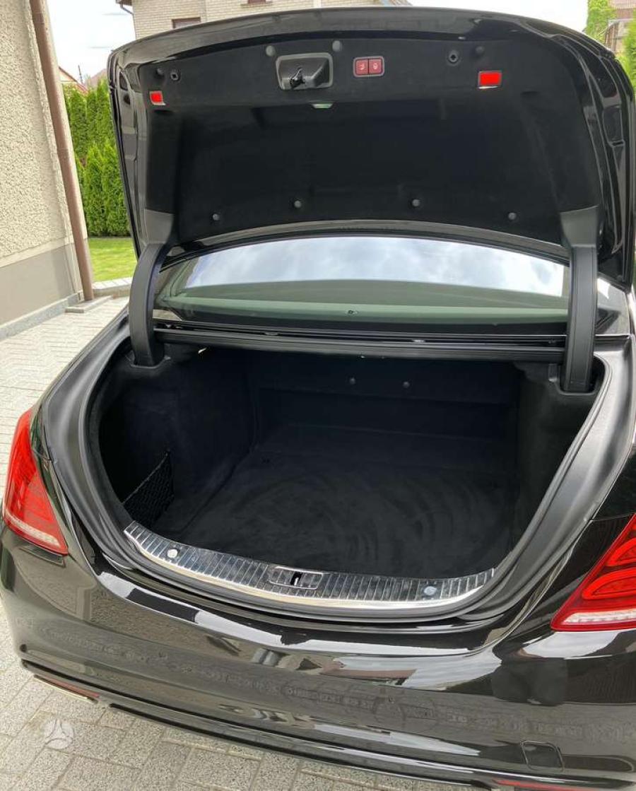 Melns Mercedes-Benz s-550 2017 Kauņa, ar dzinēja tilpumu 4.70 L un nobraukumu 154 tūkst. km par 35900 €, foto 29 vietnē AUTOMOTO.COM.LV