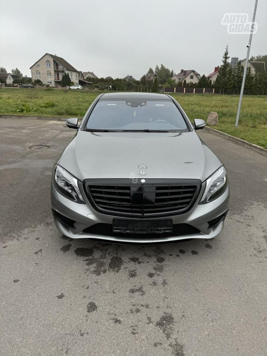 Grey Mercedes-Benz s-550 2015 in Raseiniai, with an engine capacity of 4.70 L and mileage of 145 thousand km for 27000 €, photo 2 on AUTOMOTO.COM.LV