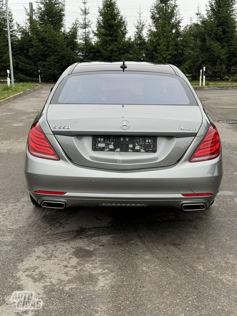 Grey Mercedes-Benz s-550 2015 in Raseiniai, with an engine capacity of 4.70 L and mileage of 145 thousand km for 27000 €, photo 5 on AUTOMOTO.COM.LV