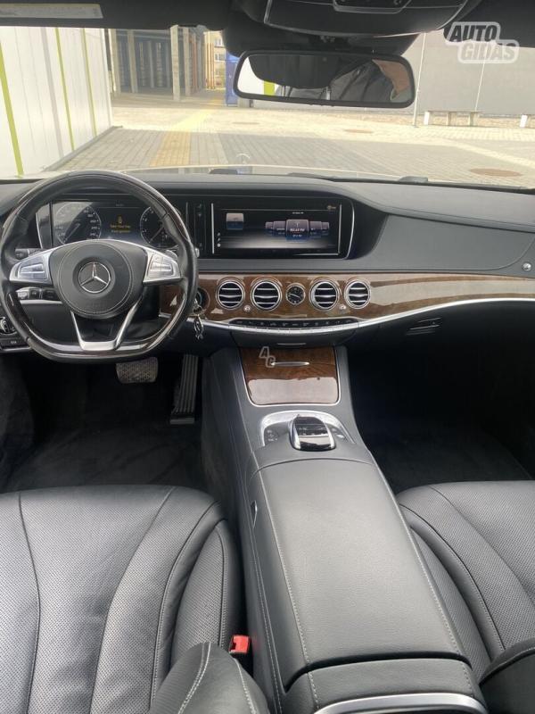 Grey Mercedes-Benz s-550 2015 in Raseiniai, with an engine capacity of 4.70 L and mileage of 145 thousand km for 27000 €, photo 10 on AUTOMOTO.COM.LV