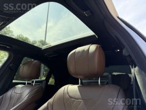 Grey Mercedes-Benz s-550 2015 in Rezekne, with an engine capacity of 4.70 L and mileage of 256 thousand km for 28490 €, photo 19 on AUTOMOTO.COM.LV
