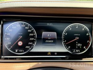 Grey Mercedes-Benz s-550 2015 in Rezekne, with an engine capacity of 4.70 L and mileage of 256 thousand km for 28490 €, photo 32 on AUTOMOTO.COM.LV