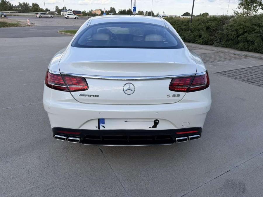 White Mercedes-Benz s-550 2015 in Vilnius, with an engine capacity of 4.66 L and mileage of 214 thousand km for 34980 €, photo 6 on AUTOMOTO.COM.LV