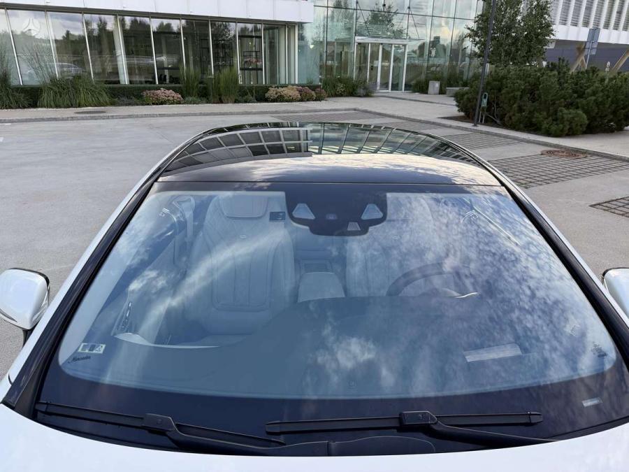 White Mercedes-Benz s-550 2015 in Vilnius, with an engine capacity of 4.66 L and mileage of 214 thousand km for 34980 €, photo 14 on AUTOMOTO.COM.LV