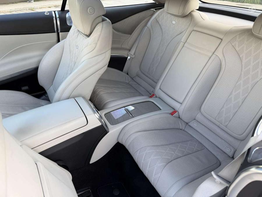 White Mercedes-Benz s-550 2015 in Vilnius, with an engine capacity of 4.66 L and mileage of 214 thousand km for 34980 €, photo 15 on AUTOMOTO.COM.LV