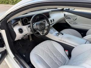 White Mercedes-Benz s-550 2015 in Vilnius, with an engine capacity of 4.66 L and mileage of 214 thousand km for 34980 €, photo 18 on AUTOMOTO.COM.LV