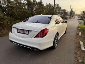 White Mercedes-Benz s-550 2014 in Kaunas, with an engine capacity of 4.70 L and mileage of 139 thousand km for 28500 €, photo 5 on AUTOMOTO.COM.LV