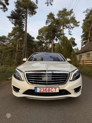 White Mercedes-Benz s-550 2014 in Kaunas, with an engine capacity of 4.70 L and mileage of 139 thousand km for 28500 €, photo 9 on AUTOMOTO.COM.LV