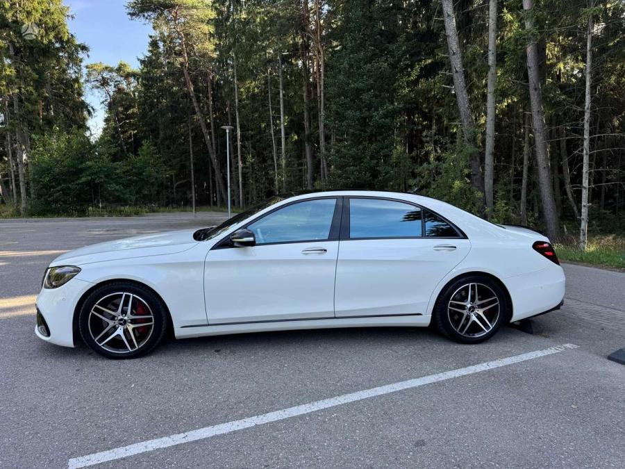 Balts Mercedes-Benz s-550 2014 Klaipėda, ar dzinēja tilpumu 4.66 L un nobraukumu 147 tūkst. km par 26900 €, foto 3 vietnē AUTOMOTO.COM.LV