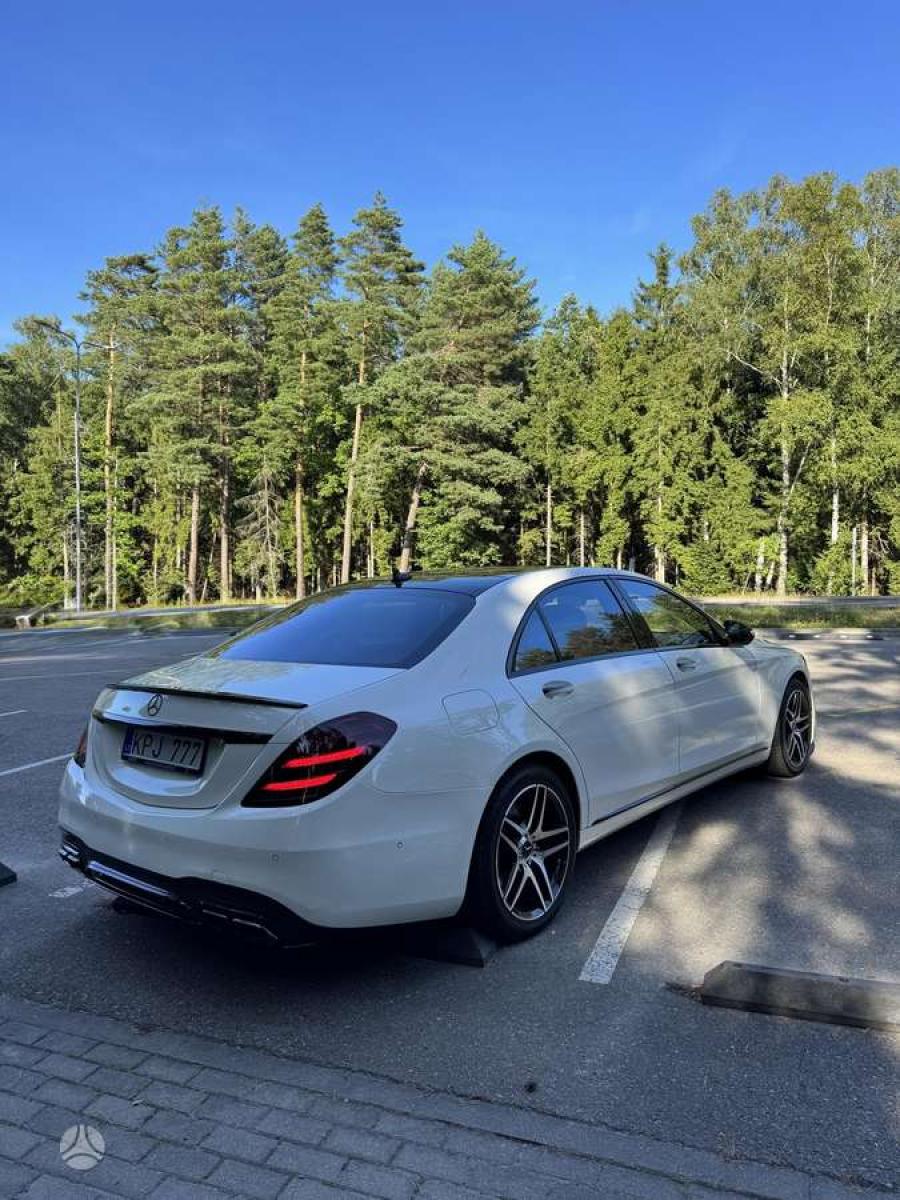 Balts Mercedes-Benz s-550 2014 Klaipėda, ar dzinēja tilpumu 4.66 L un nobraukumu 147 tūkst. km par 26900 €, foto 6 vietnē AUTOMOTO.COM.LV
