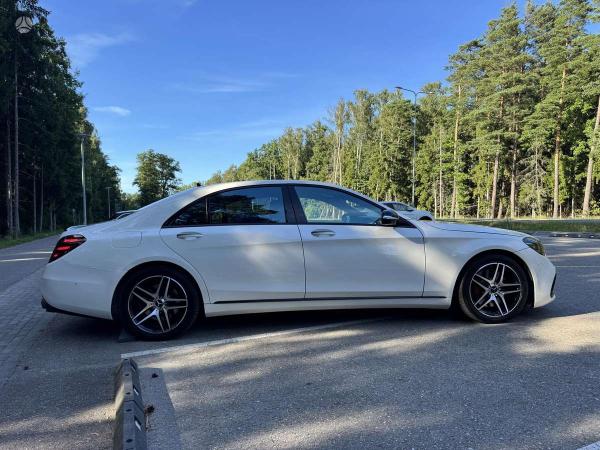 Balts Mercedes-Benz s-550 2014 Klaipėda, ar dzinēja tilpumu 4.66 L un nobraukumu 147 tūkst. km par 26900 €, foto 7 vietnē AUTOMOTO.COM.LV
