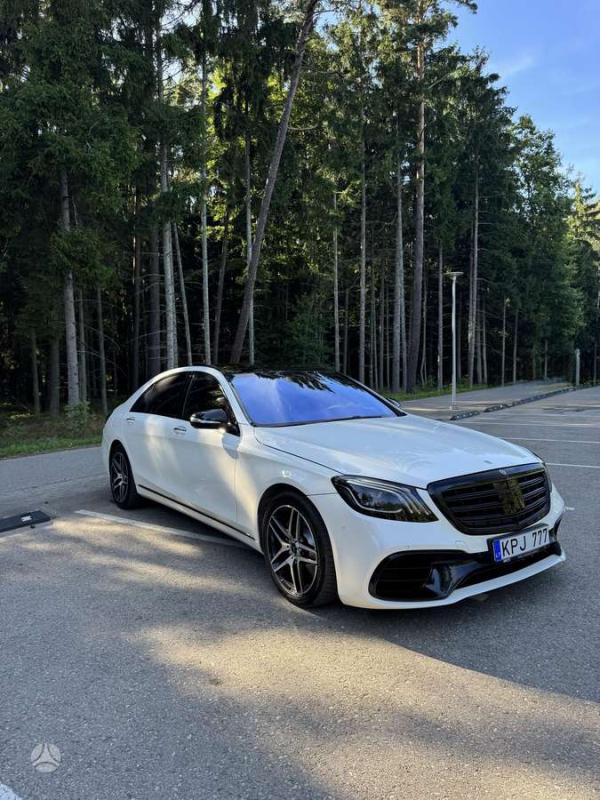 Balts Mercedes-Benz s-550 2014 Klaipėda, ar dzinēja tilpumu 4.66 L un nobraukumu 147 tūkst. km par 26900 €, foto 8 vietnē AUTOMOTO.COM.LV