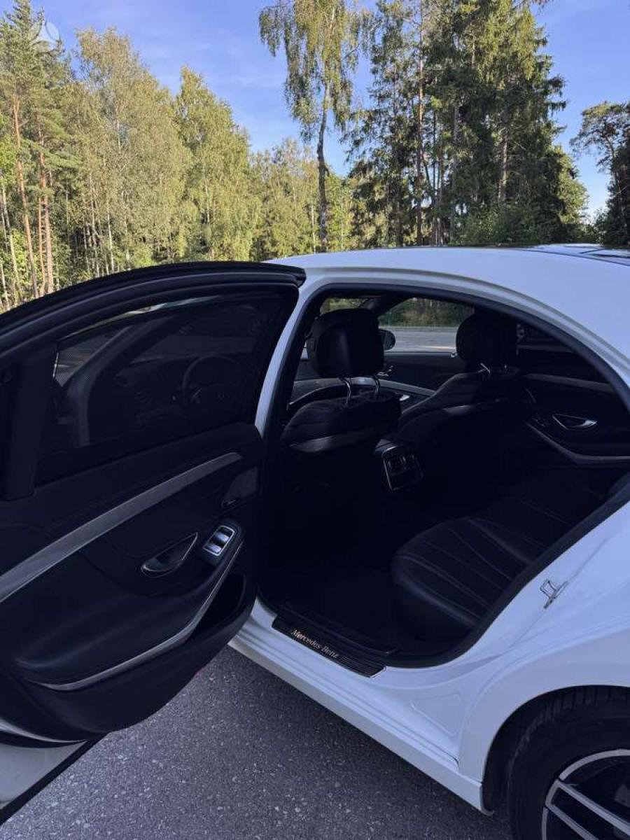Balts Mercedes-Benz s-550 2014 Klaipėda, ar dzinēja tilpumu 4.66 L un nobraukumu 147 tūkst. km par 26900 €, foto 13 vietnē AUTOMOTO.COM.LV