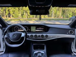 Balts Mercedes-Benz s-550 2014 Klaipėda, ar dzinēja tilpumu 4.66 L un nobraukumu 147 tūkst. km par 26900 €, foto 18 vietnē AUTOMOTO.COM.LV