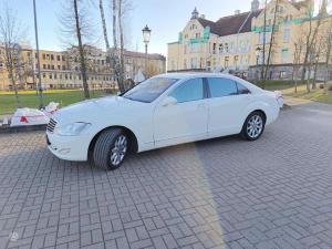 White Mercedes-Benz s-550 2009 in Siauliai, with an engine capacity of 0.00 L and mileage of 46 thousand km for 20000 €, photo  on AUTOMOTO.COM.LV